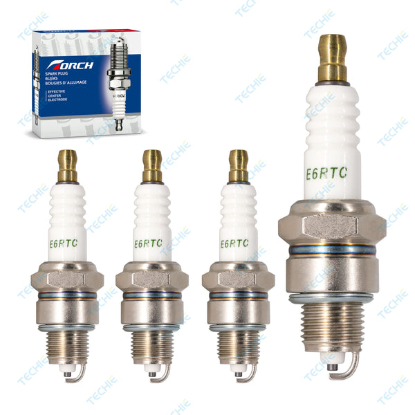 TORCH E6RTC Spark Plug Replace for NGK 7022 BPR6HS, Bosch WR7BC, Champ ...