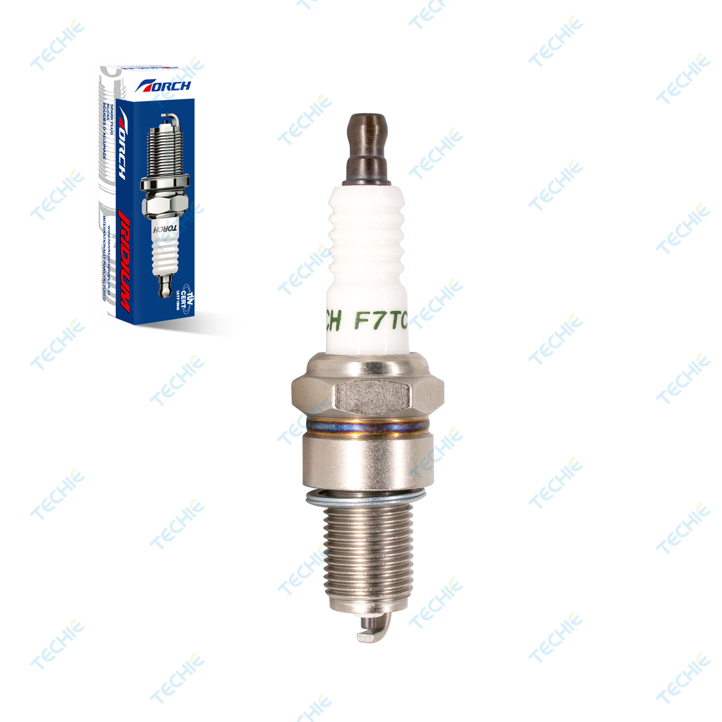TORCH F7TC Spark Plug Replace for NGK BP7ES, BOSCH W5DC, CHAMPION N9YC ...