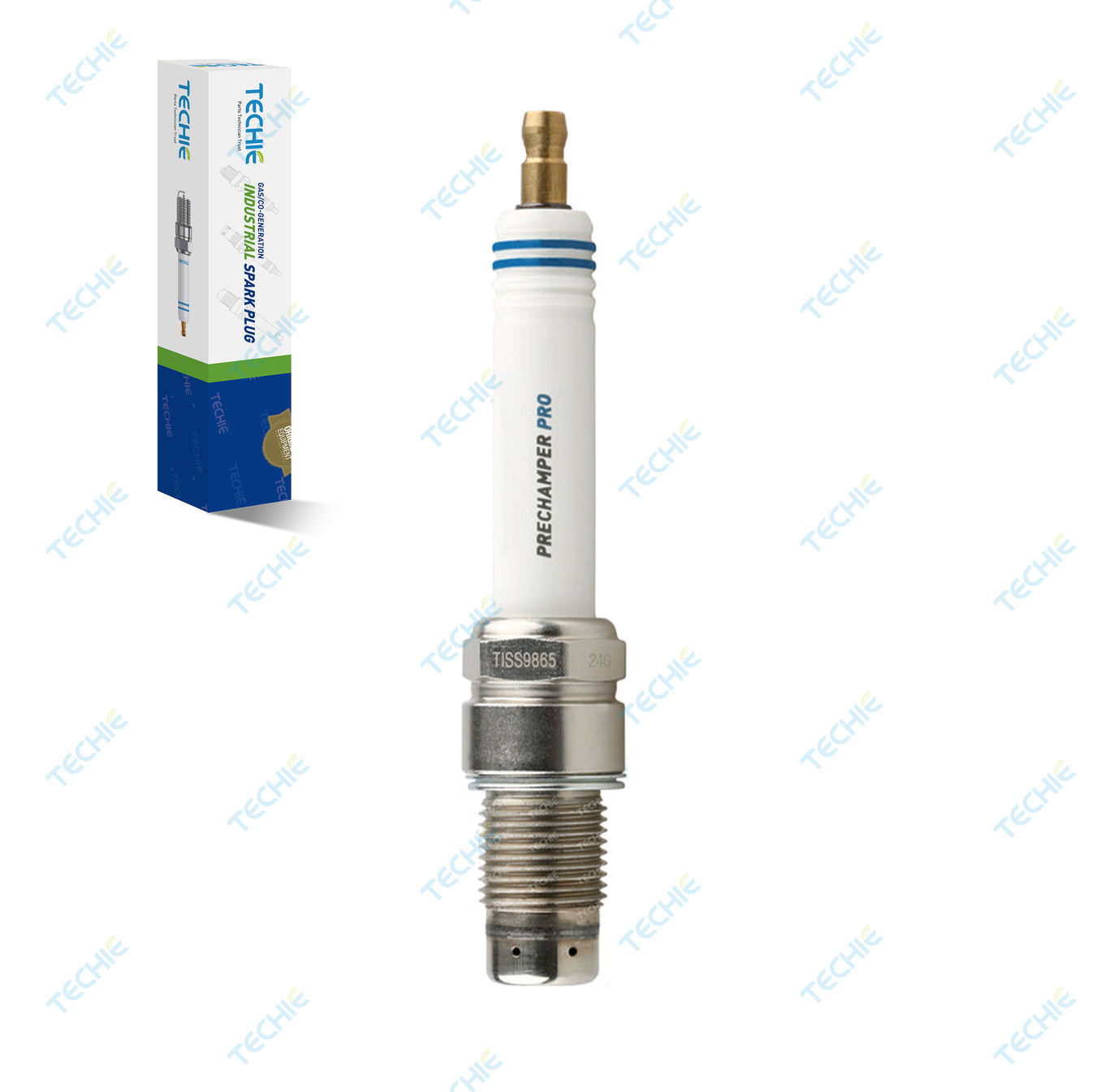 TECHIE TISS9865 Industrial Spark Plug Replaces FB95WPV Federal Mogul ...
