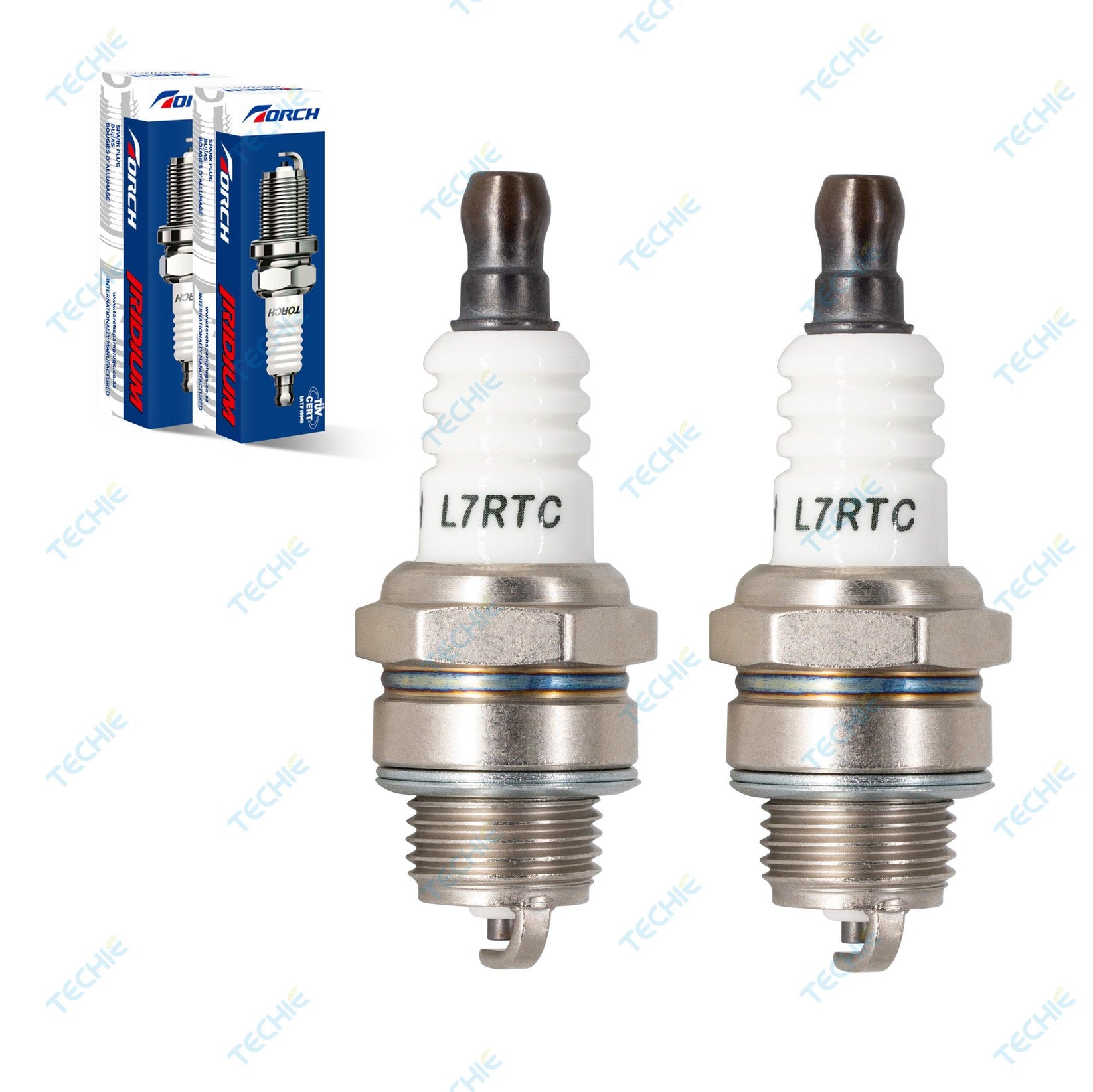 TORCH L7RTC Spark Plug Replace for NGK 6703 BPMR7A, Champion 859/RCJ7Y ...