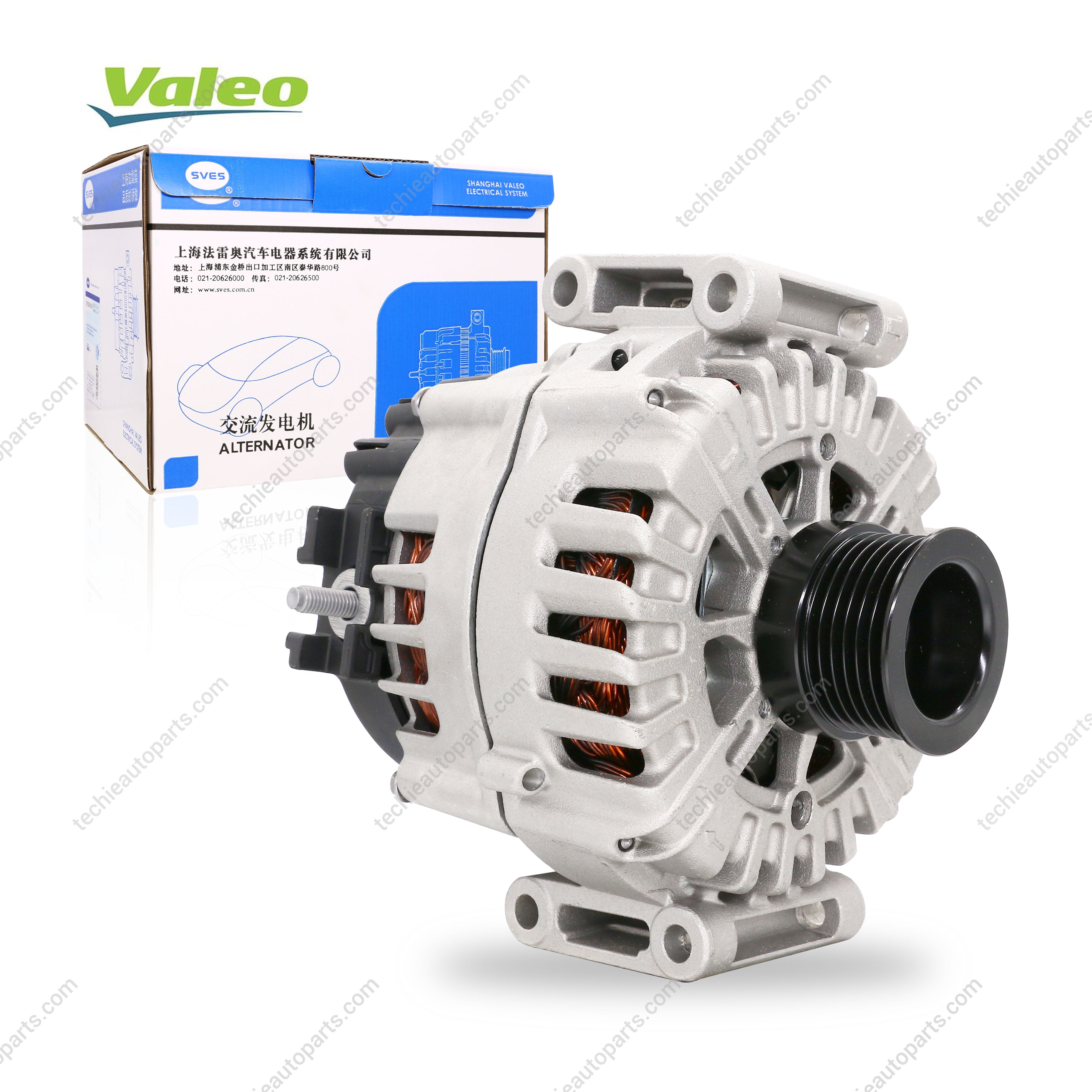 Valeo Genuine Alternator SVES082466 for Mercedes Benz C350 E350 R250 ...